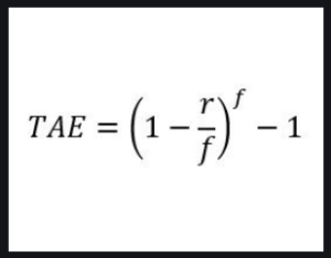 ¿Que és el TAE ? - glosario Hipotecas